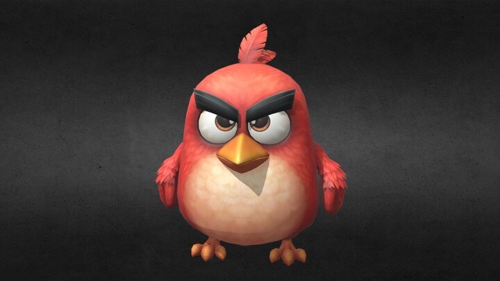 ArtStation - Angry Birds_Red