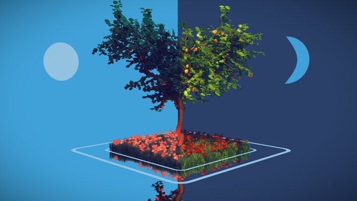 ArtStation - Procedural Trees in Blender