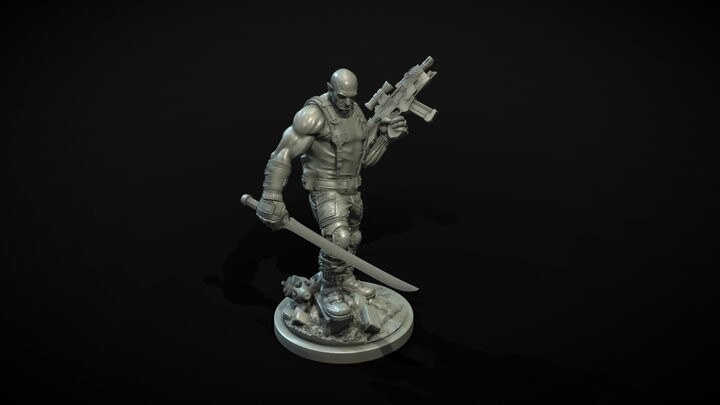 ArtStation - SHADOWRUN: Sledge Limited Edition Statue