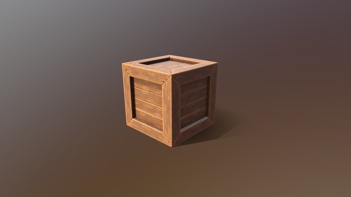 ArtStation - Stylized Crate