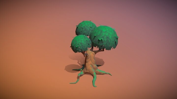 ArtStation - Stylized Tree