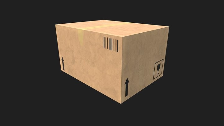 ArtStation - Cardboard Box