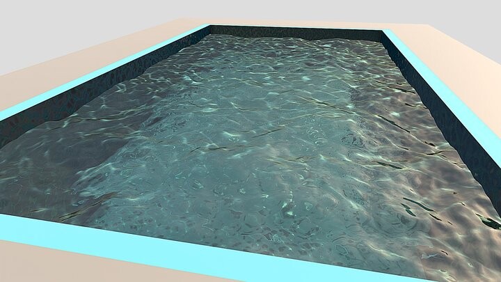 ArtStation - Pool Caustic Test