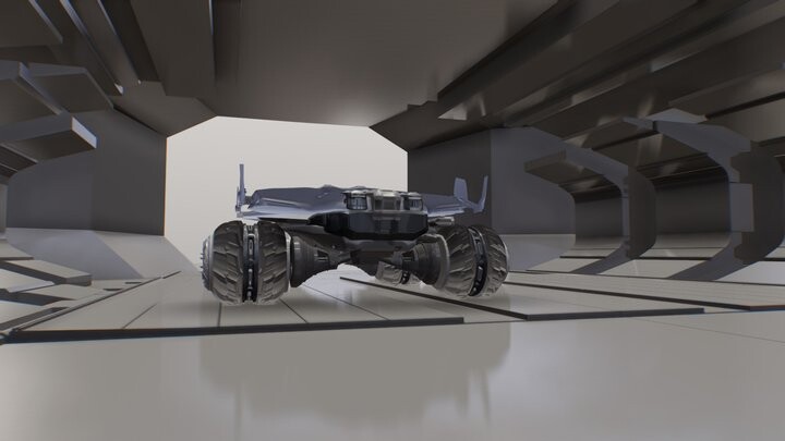 ArtStation - rover 03 wip