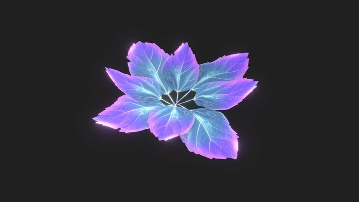 ArtStation - Stylized Handpainted Flower
