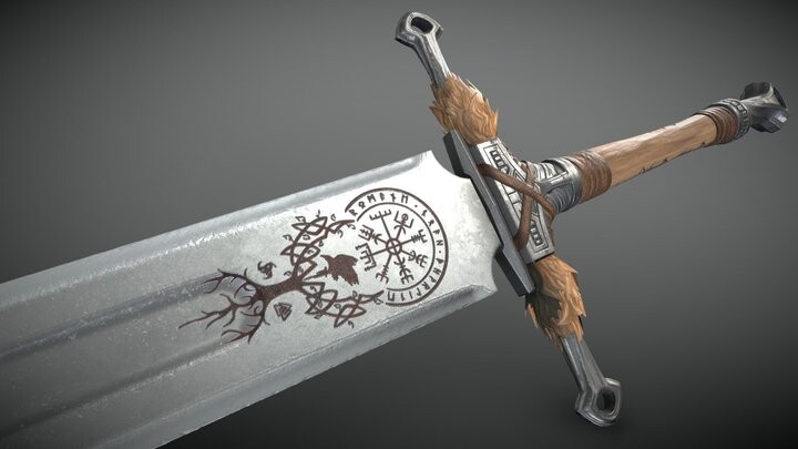 ArtStation - Barbarian Sword