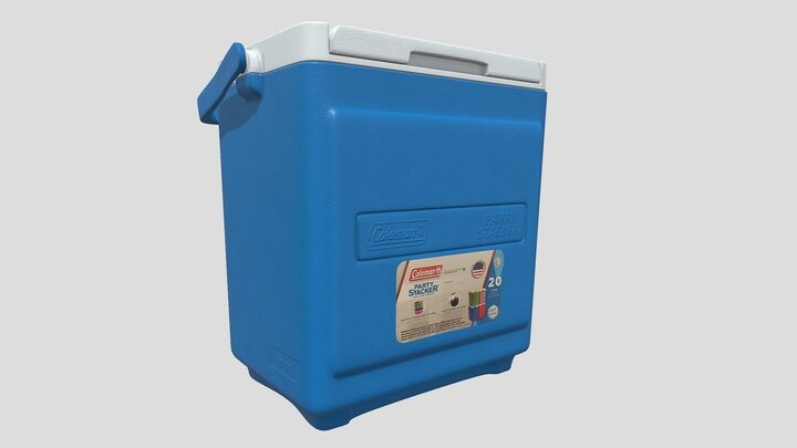 ArtStation - Coleman Party Stacker Cooler