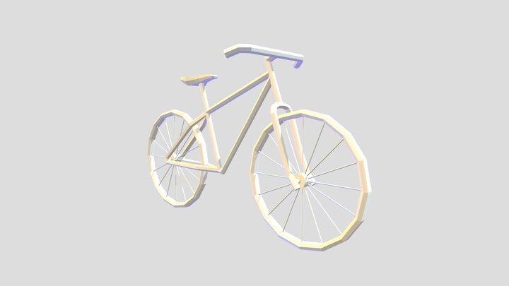ArtStation - Low Poly Bicycle