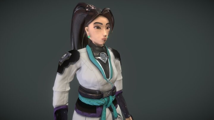 ArtStation - Sage Valorant 3D model