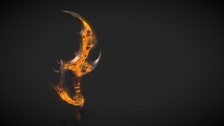ArtStation - Fire Dagger 🔥