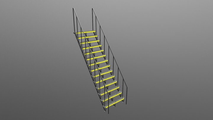 ArtStation - Stair-Ladder A 9-Ft Metal