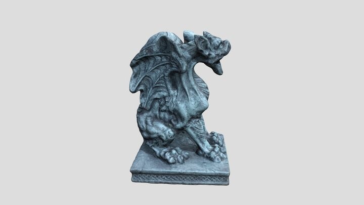 ArtStation - Gargoyle Bookend