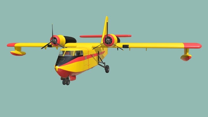ArtStation - Canadair CL-215