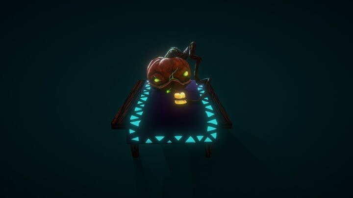 ArtStation - Grumpkin - Pumpkin project