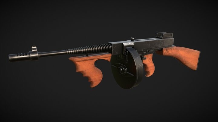 ArtStation - Tommy Gun`gster