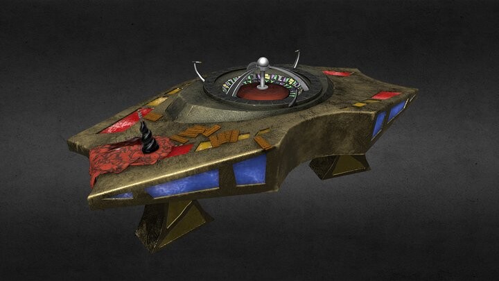 ArtStation - Quark's Dabo Table (Star Trek DS9 Fan Art)