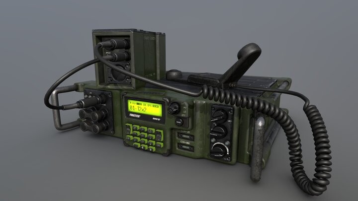 ArtStation - Military Radio