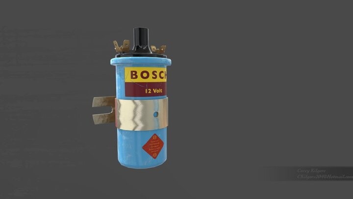 ArtStation - Engine Coil