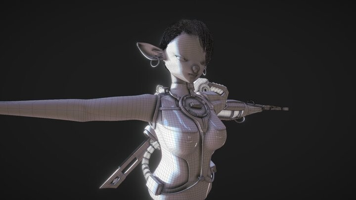 ArtStation - Cyber Doe