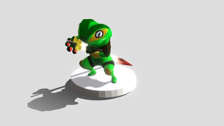 ArtStation - Frog