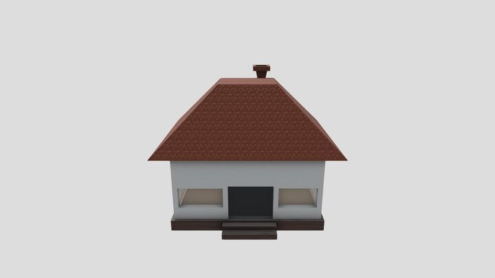 ArtStation - Basic 3d House