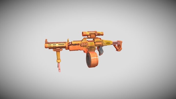ArtStation - Nerf Gun Render