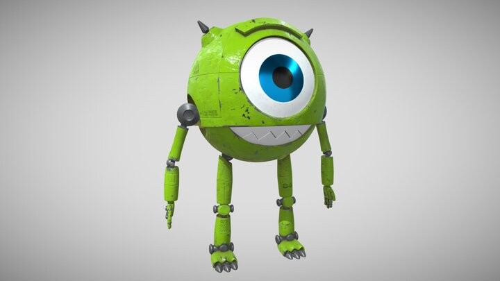 ArtStation - Mecha Wazowski