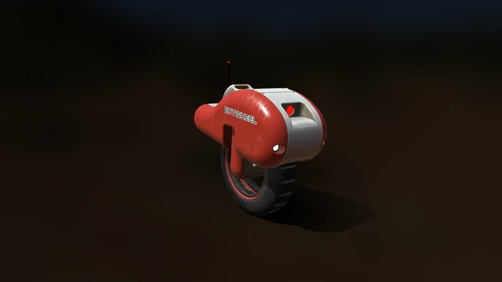 ArtStation - BotWheel - Robot Concept Monowheel