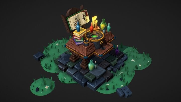 ArtStation - Alchemy lab