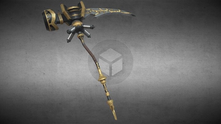 ArtStation - Dwarven Automa-Pickaxe