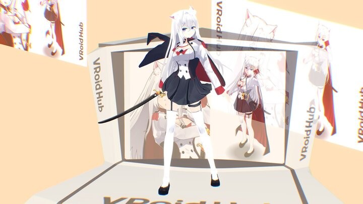 ArtStation - VRChat / VRM model : 勇仪 Yugi