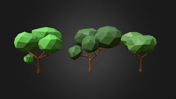 ArtStation - Stylized Trees