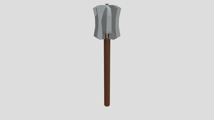 ArtStation - Low Poly Mace