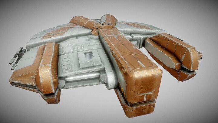 ArtStation - The Ebon Hawk - Star Wars Knights of the Old Republic