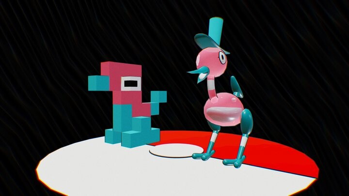 ArtStation - Character: Paradox Porygon