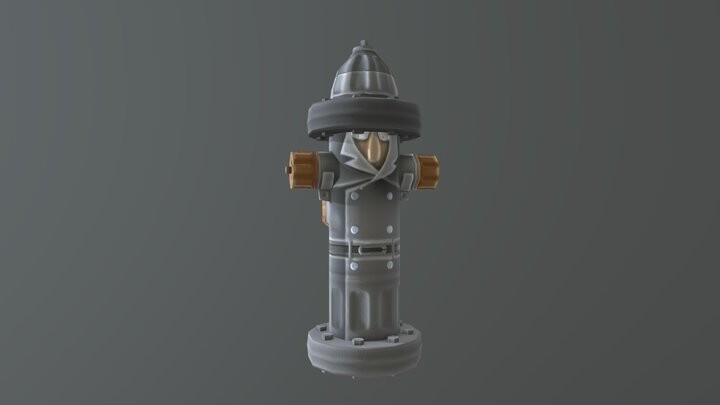 ArtStation - Gadget inspired hydrant