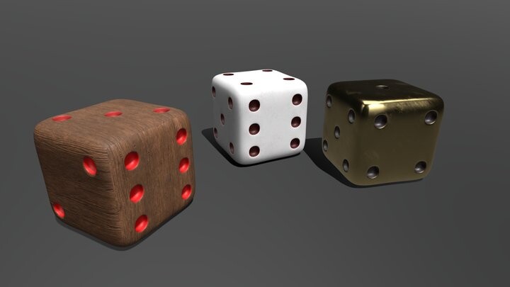 ArtStation - Dice Models