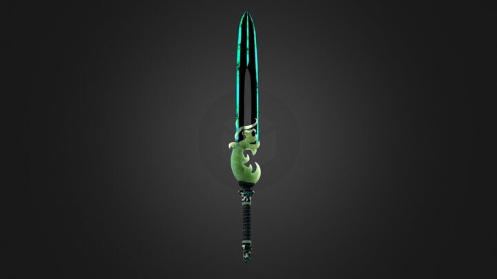 ArtStation - Malachite sword
