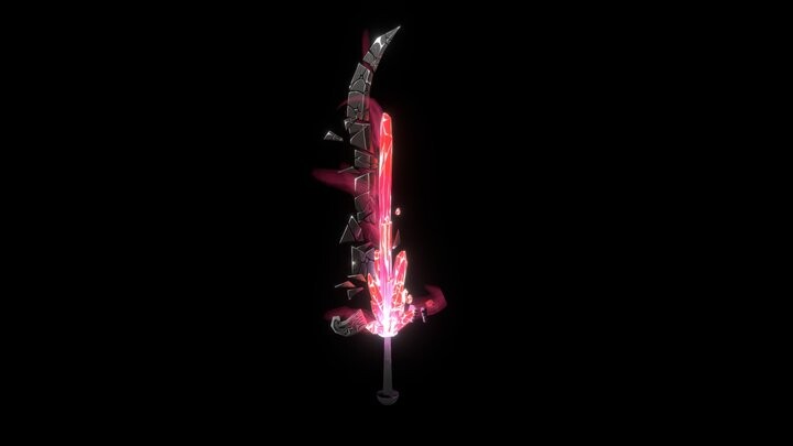 ArtStation - Shattered Crystal Sword