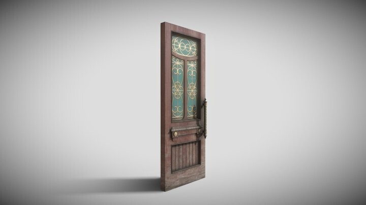 ArtStation - 3D Modeling - Door