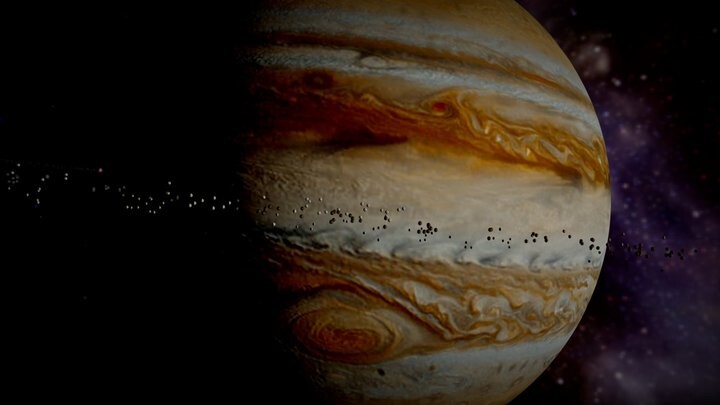 ArtStation - The ethereal, evanescent rings of Jupiter