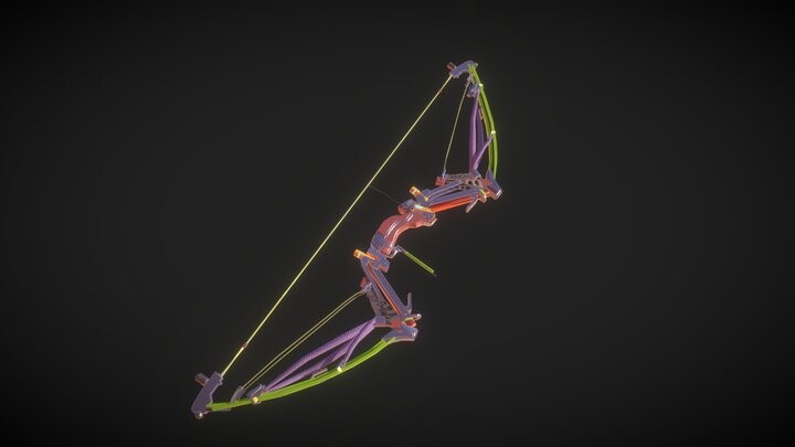 ArtStation - Compound Bow - Designed by Thomas "TK" Krucken