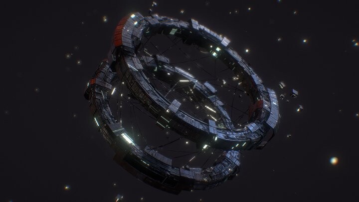 ArtStation - Space Station 3