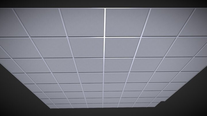 ArtStation - Ceiling Tiled