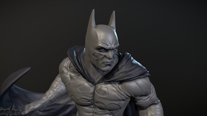 ArtStation - Batman Bust Concept