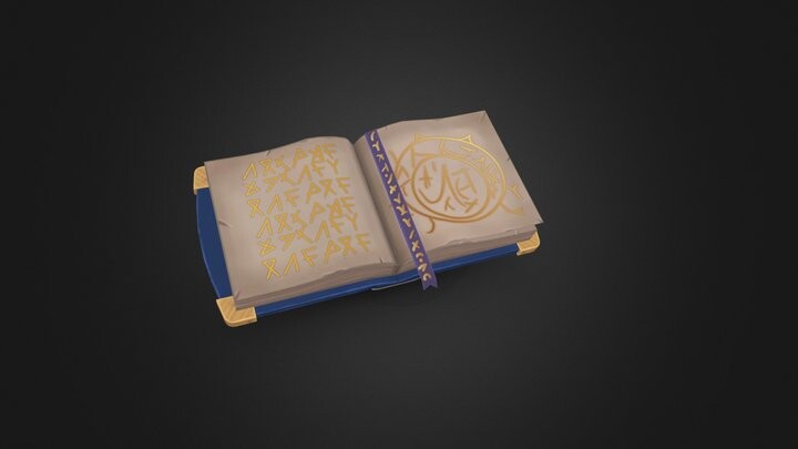 ArtStation - Spell book