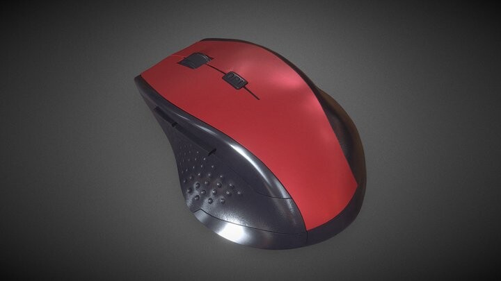 ArtStation - Wireless optical 3d gaming mouse