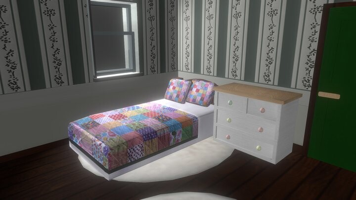 ArtStation - Anime Corner Room