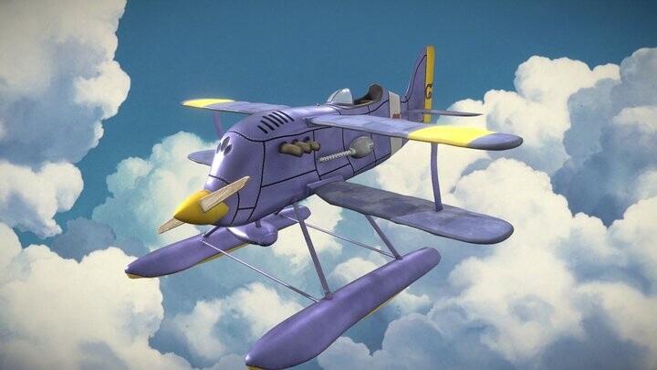 ArtStation - Porco Rosso: Curtiss R3C-0