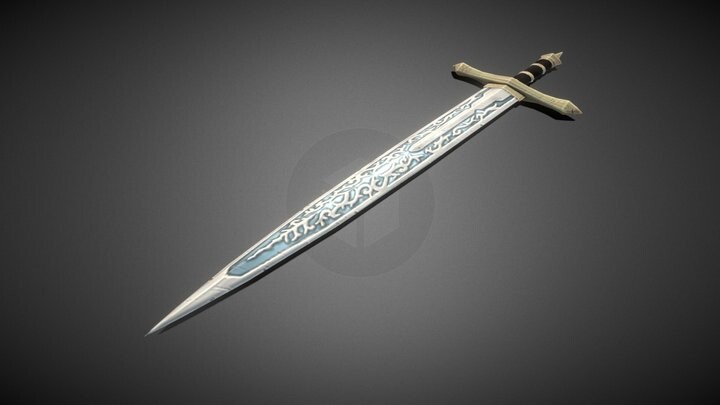 ArtStation - Grass Crest Sword